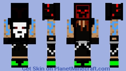 red death Minecraft Skin
