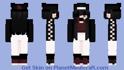 On the block Minecraft Skin