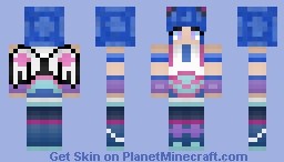 Blue Angel (Yugioh Vrains) Update Minecraft Skin