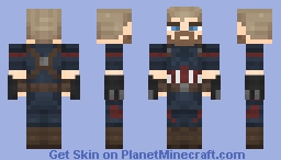 Captain America | Infinity War Minecraft Skin