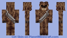chewbacca Minecraft Skin