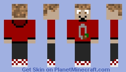 Ohio State Fan Minecraft Skin