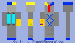 250B Infinity Gauntlet test Minecraft Skin