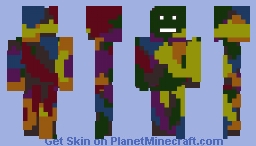 Scrap Metal Man Minecraft Skin
