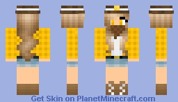 Double Tap Girl Minecraft Skin