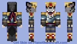 Werewolf King Paladin Minecraft Skin