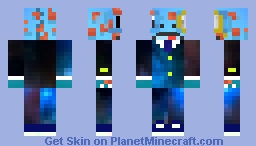 gecko with space suit Minecraft Skin