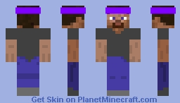 steve gamer v2 (fixed) Minecraft Skin