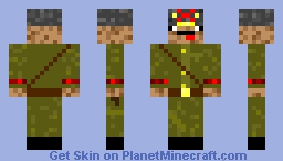 Soviet derp Minecraft Skin