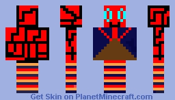 Volcano Skin Minecraft Skin