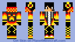 Red Pro Gamer Minecraft Skin