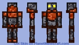 Scrap Bot Minecraft Skin