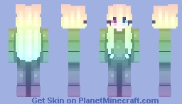 Nakano itsuki Minecraft Skin