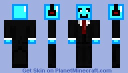Secret agent Minecraft Skin