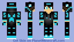 blue boy Minecraft Skin
