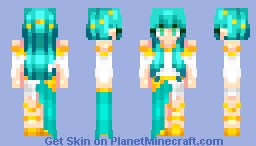 ~| Aqua, Goddess of Water|~ Minecraft Skin