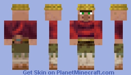 Nitwit Villager 1.14 REWORKED Minecraft Skin