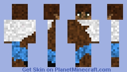 Muddy Person Minecraft Skin