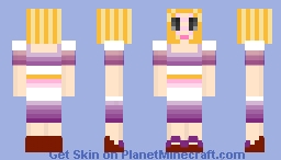 Orchid Mantis Minecraft Skin