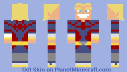 All Might Minecraft Skin