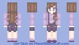 𝓵𝓪𝓿𝓮𝓷𝓭𝓮𝓻 Minecraft Skin