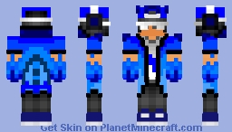 Ice PvPer Minecraft Skin