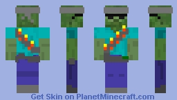human apocalypse Minecraft Skin