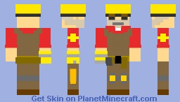 Engineer Team Fortress 2 Minecraft Skin