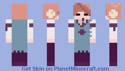 Nio Amaha - 1bitheart Minecraft Skin