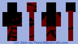 Withered lava monster Minecraft Skin