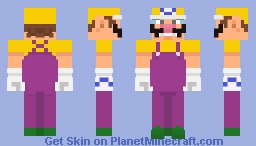 Wario Minecraft Skin