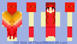 Element #1: Fire Minecraft Skin