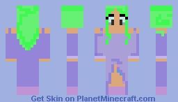 Princess Green Minecraft Skin