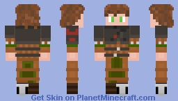 Hiccup Haddock Minecraft Skin