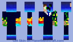 mixed creeper player Minecraft Skin