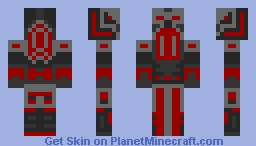 Red-ranger Minecraft Skin