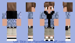 Hot Summer Style Minecraft Skin
