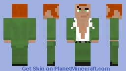 The Riddler (War of Jokes and Riddles) Minecraft Skin