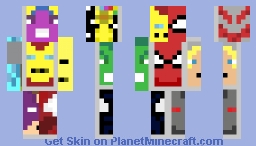Te comic boock man Minecraft Skin
