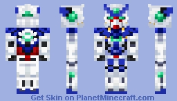 Amazing exia Minecraft Skin