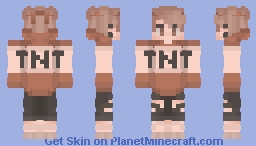 Tnt Skin Minecraft Skin