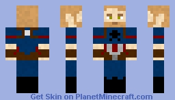 Captain America (Infinity War) Minecraft Skin