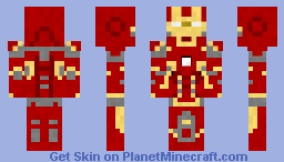 Iron Man (MK XLV) Minecraft Skin