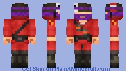 Lazy Purple Minecraft Skin