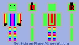 Backwards Minecraft Skin