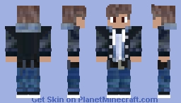 Hot Boy With Varsity Jacket 2 Minecraft Skin