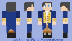 Oliverion's Hamilton inspired skin Minecraft Skin