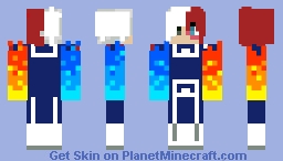 Todoroki Shoto Minecraft Skin