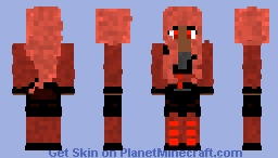 Red Chick Minecraft Skin