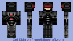 latest robocop Minecraft Skin